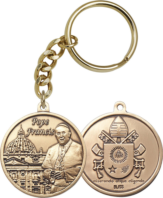 Pope Francis Keychain – christianapostles.com