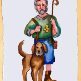 St. Roch – Patron Saint of Dogs – christianapostles.com