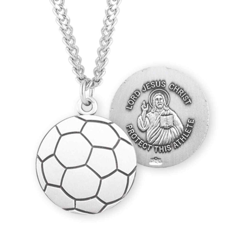 Lord Jesus Christ – Soccer – Patron Saint Medal – christianapostles.com