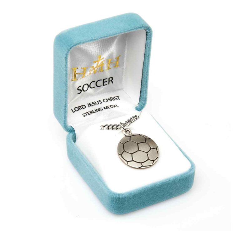 Lord Jesus Christ – Soccer – Patron Saint Medal – christianapostles.com